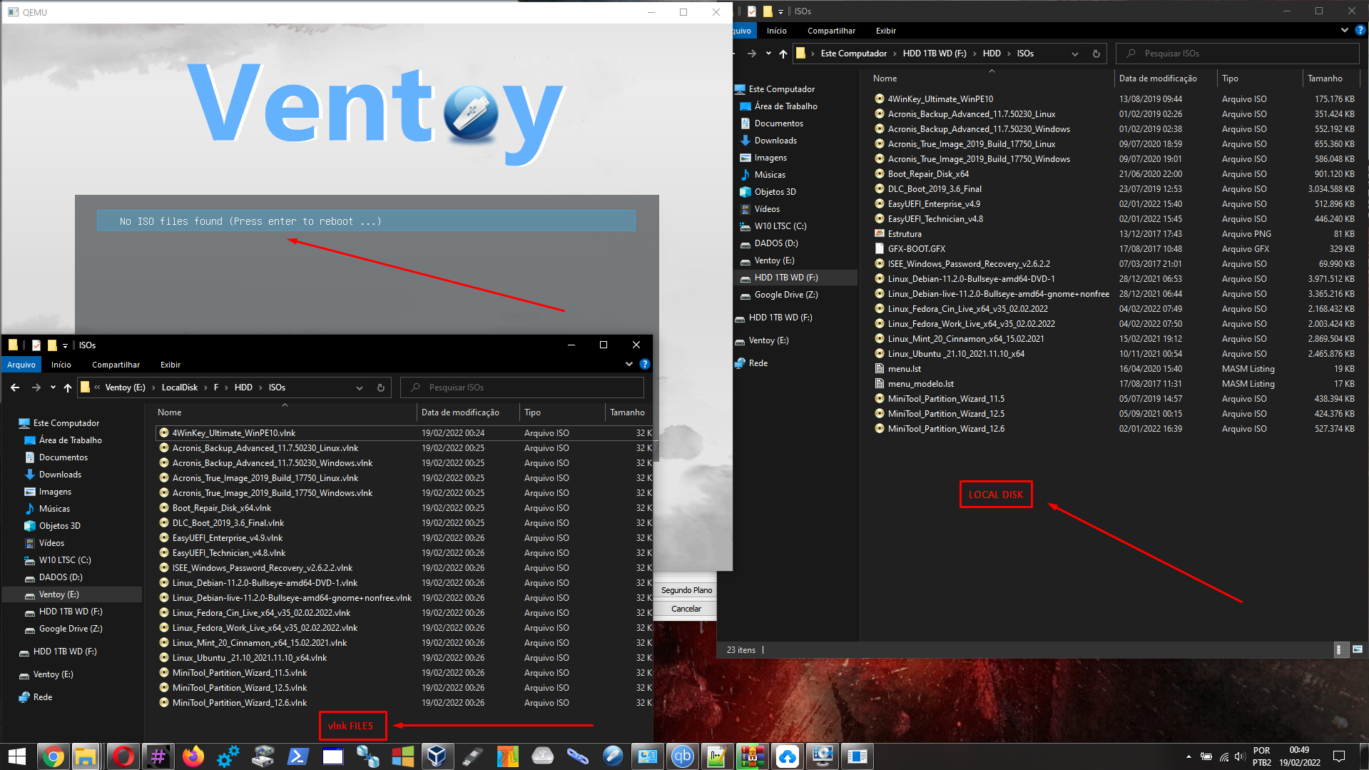 [issue]: No ISO files found..!! · Issue #1461 · ventoy/Ventoy · GitHub